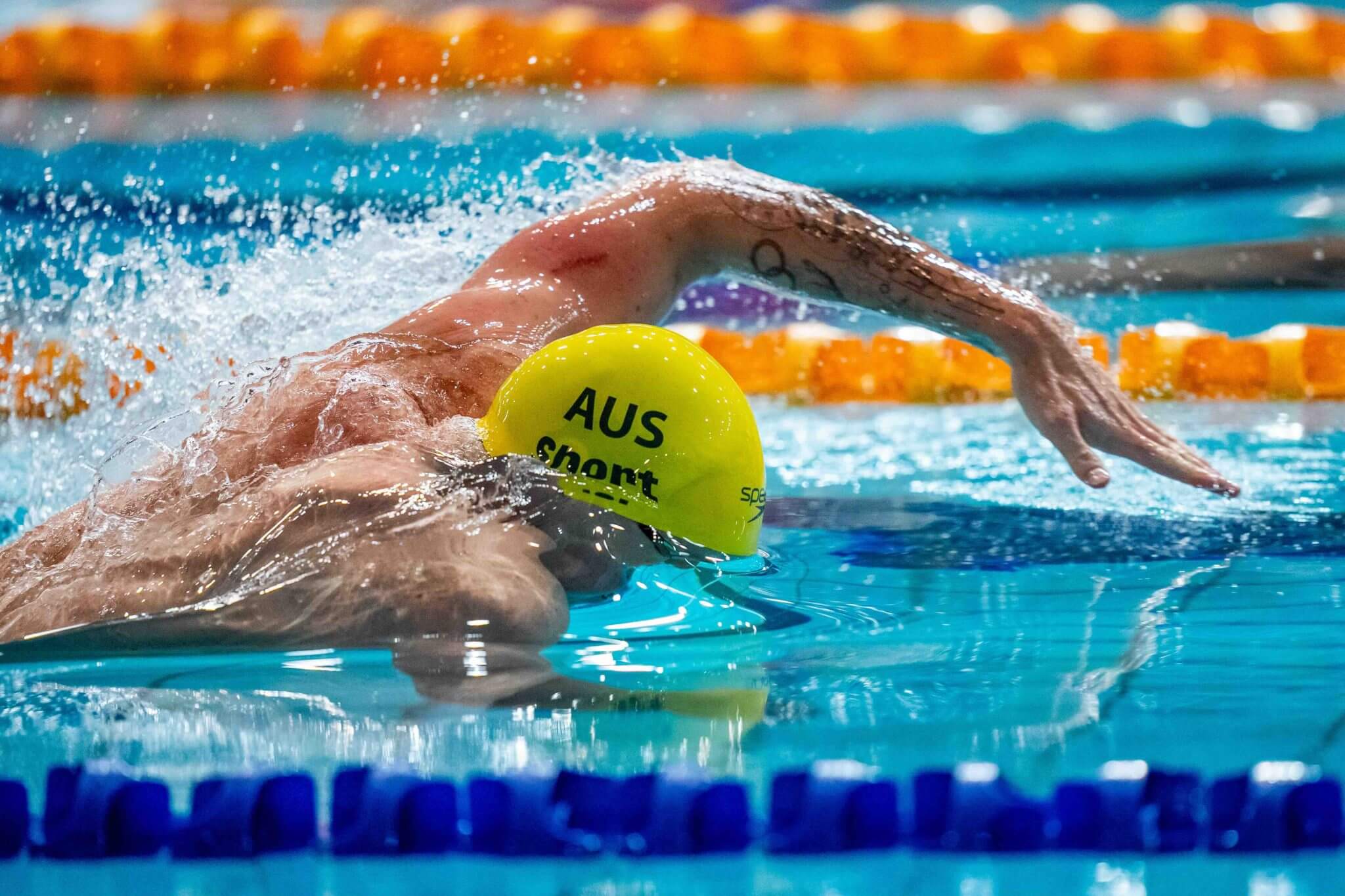 Sam Short Wins 400 Freestyle Battle of World Champions